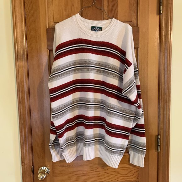Jantzen | Sweaters | Vintage Jantzen Striped Sweater Retro Y2k Size ...